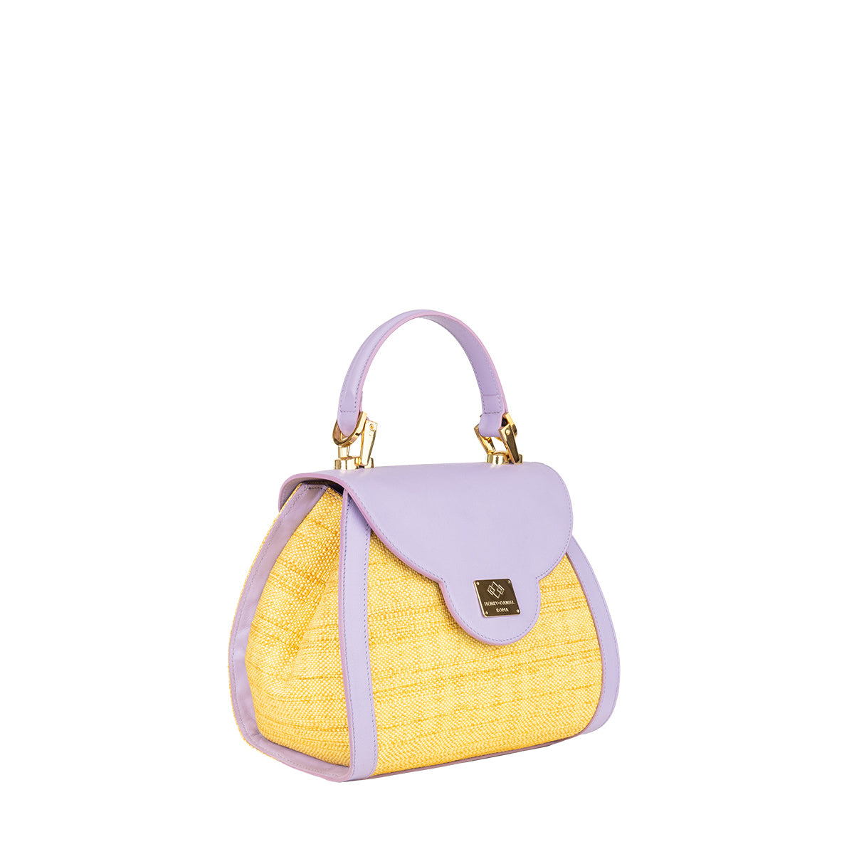 Aida Handle Bag Beige – Henry Daniel Roma